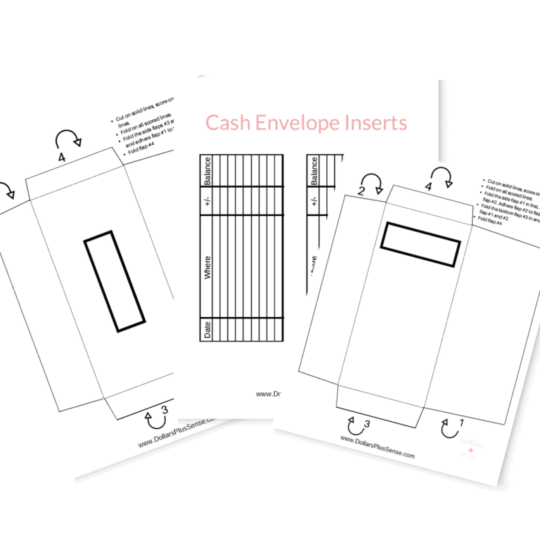 FREE Printable Budget Binder to Organize Your Finances - DOLLARS PLUS SENSE