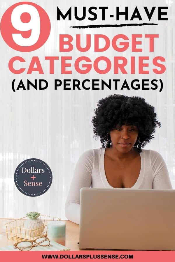 9 Must-Have Budget Categories (and Percentages)