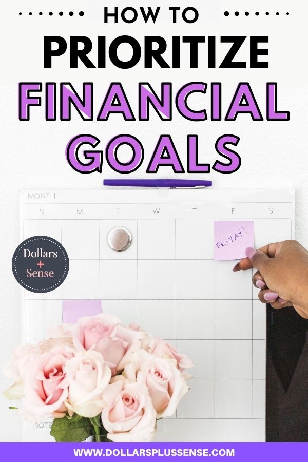 The Best Way To Prioritize And Achieve Your Financial Goals