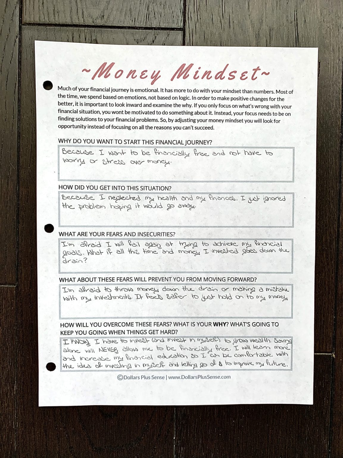 How To Make A Financial Binder: Supplies List – DOLLARS PLUS SENSE