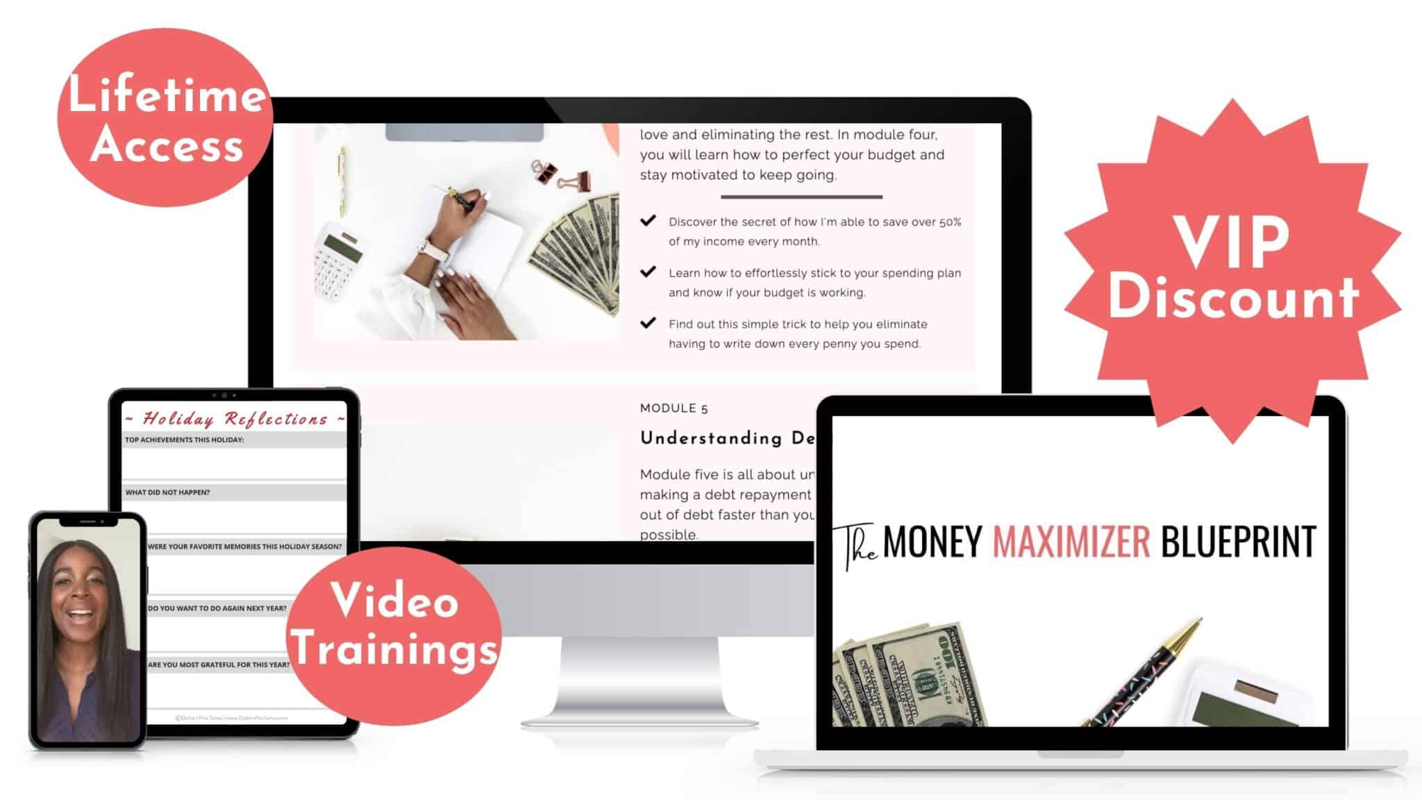 Money Maximizer Course VIP - DOLLARS PLUS SENSE