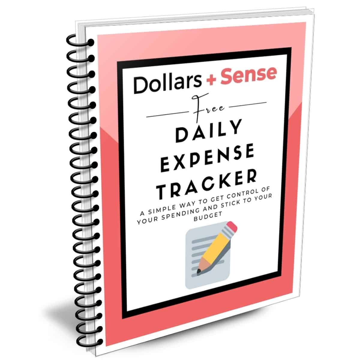 Daily Expense Tracker Landing Page - DOLLARS PLUS SENSE