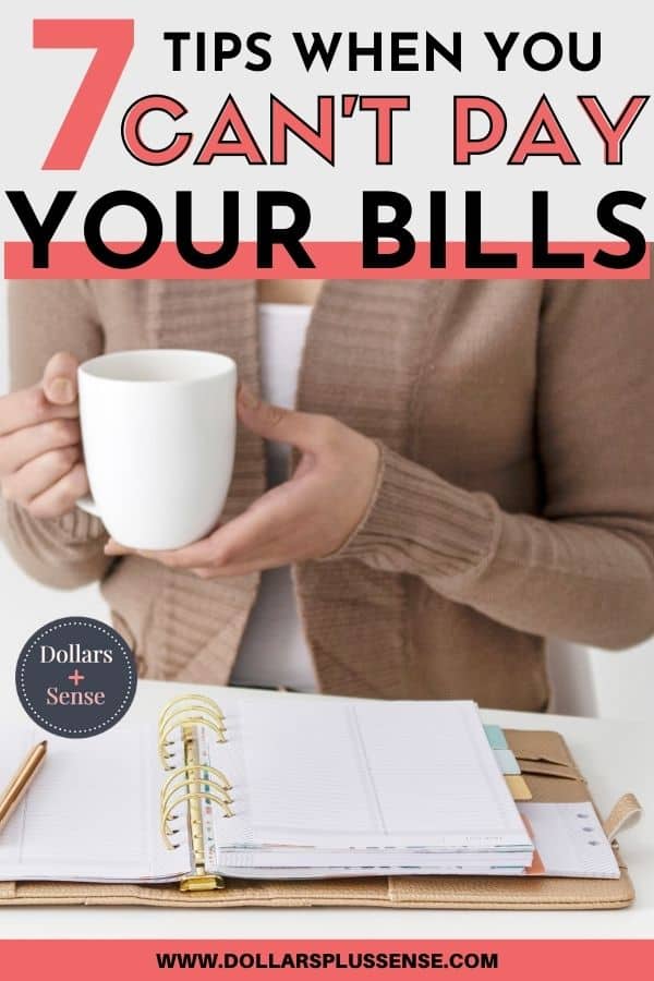 9 Things To Do When You Need Help Paying Bills Dollars Sense