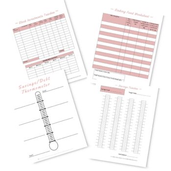 Personal Finance Binder - DOLLARS PLUS SENSE