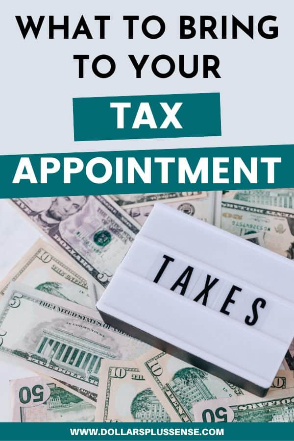 What To Bring To A Tax Appointment (Plus Free Checklist)