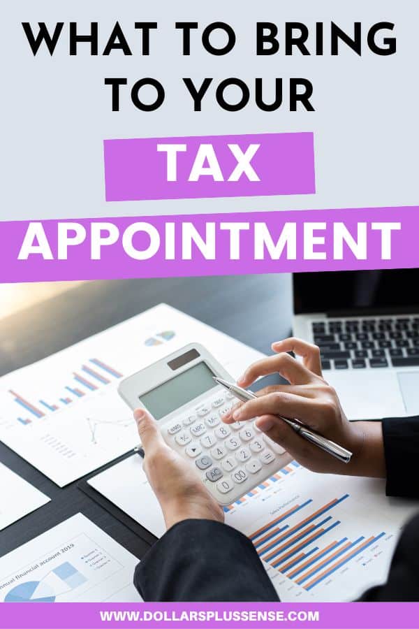 What To Bring To A Tax Appointment (Plus Free Checklist)